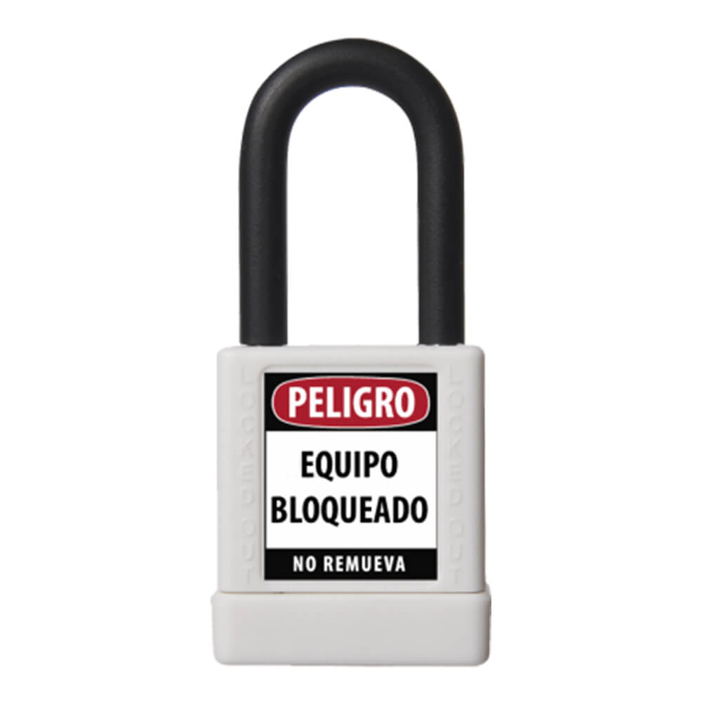 Candado de bloqueo dieléctrico Abus 74/40 KD blanco | SafetyStore