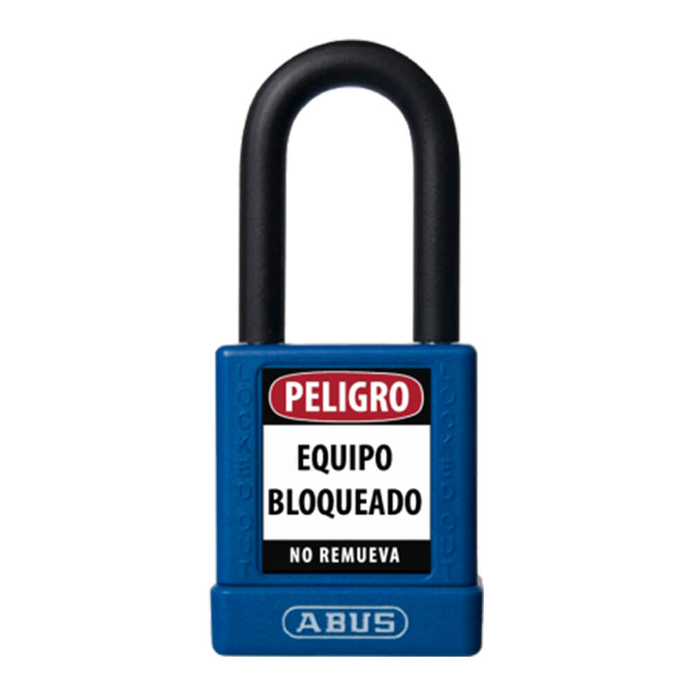 Candado de bloqueo dieléctrico Abus 74/40 KD azul | SafetyStore
