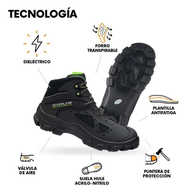 Botas de Trabajo Dieléctricas Riverline Chr | SafetyStore
